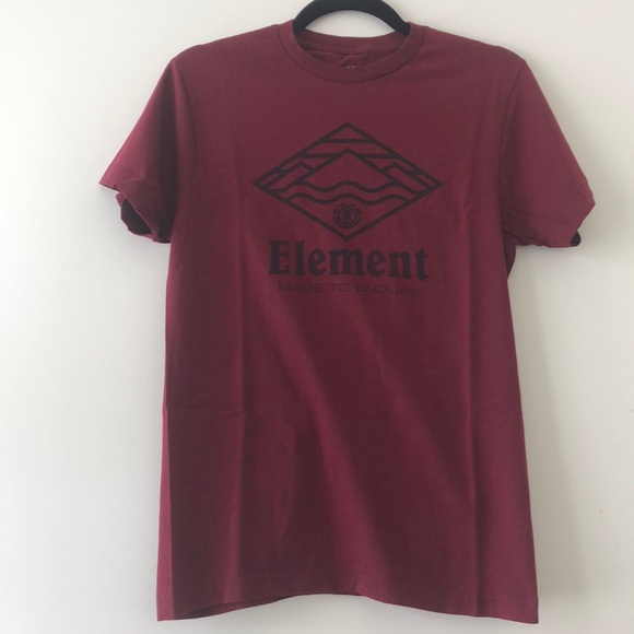 Element | Shirts | New Element 0 Cotton Logo Made To Endure Graphic ...